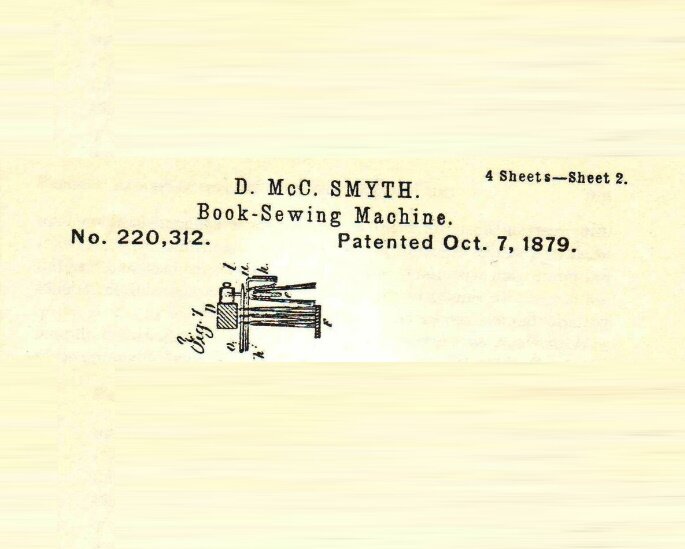 Smyth - The inventor of thread book sewing method
