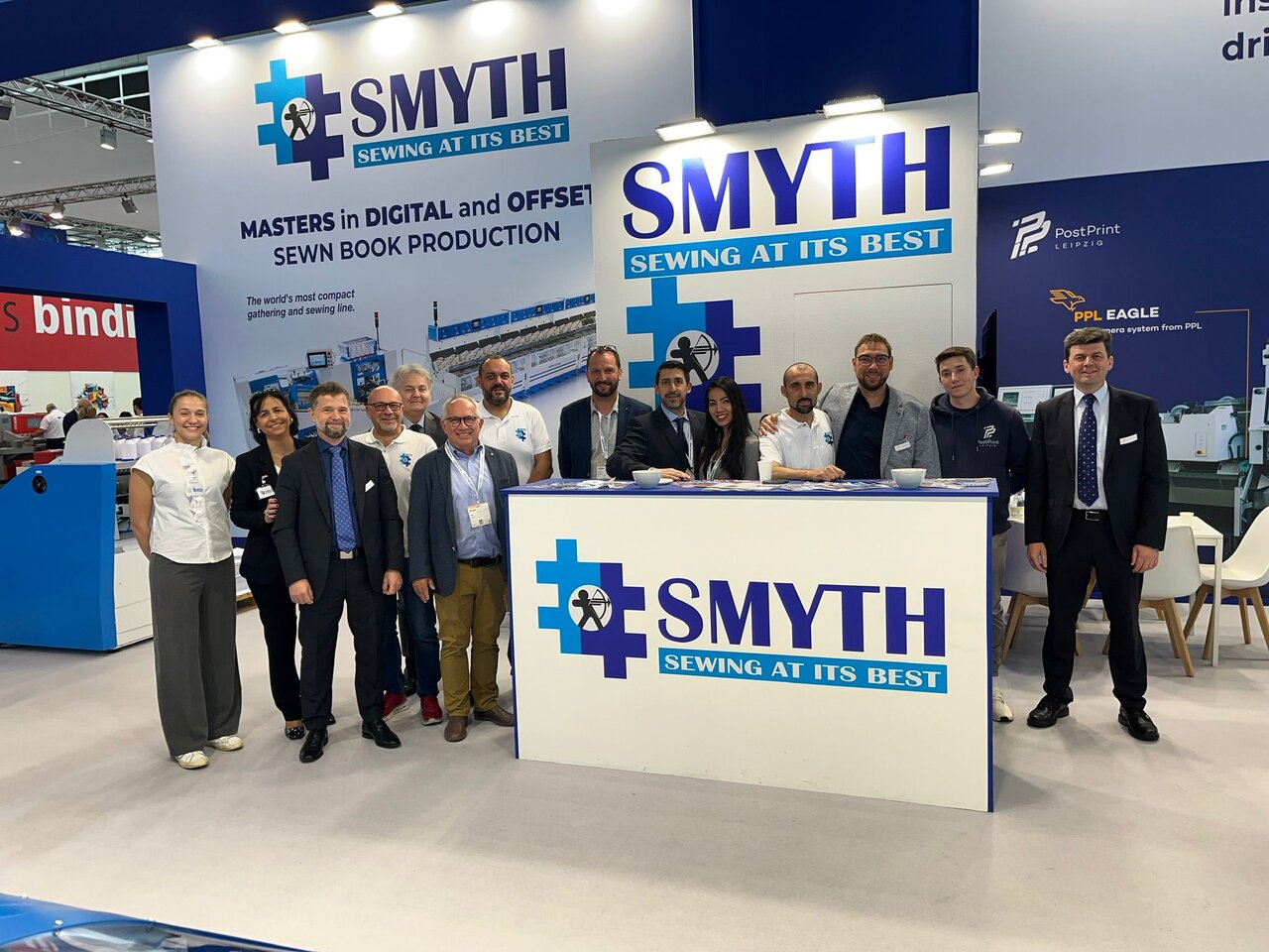 Smyth book sewing machines and finishing solutions