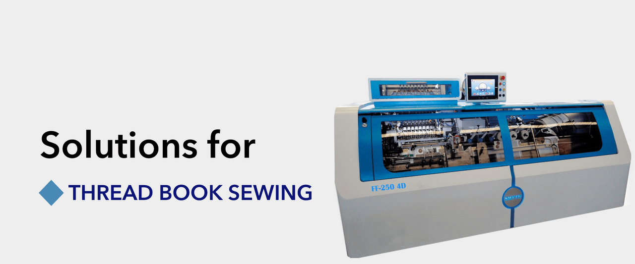 Smyth book sewing machines and finishing solutions