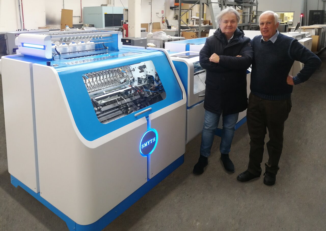 Smyth book sewing machines and finishing solutions